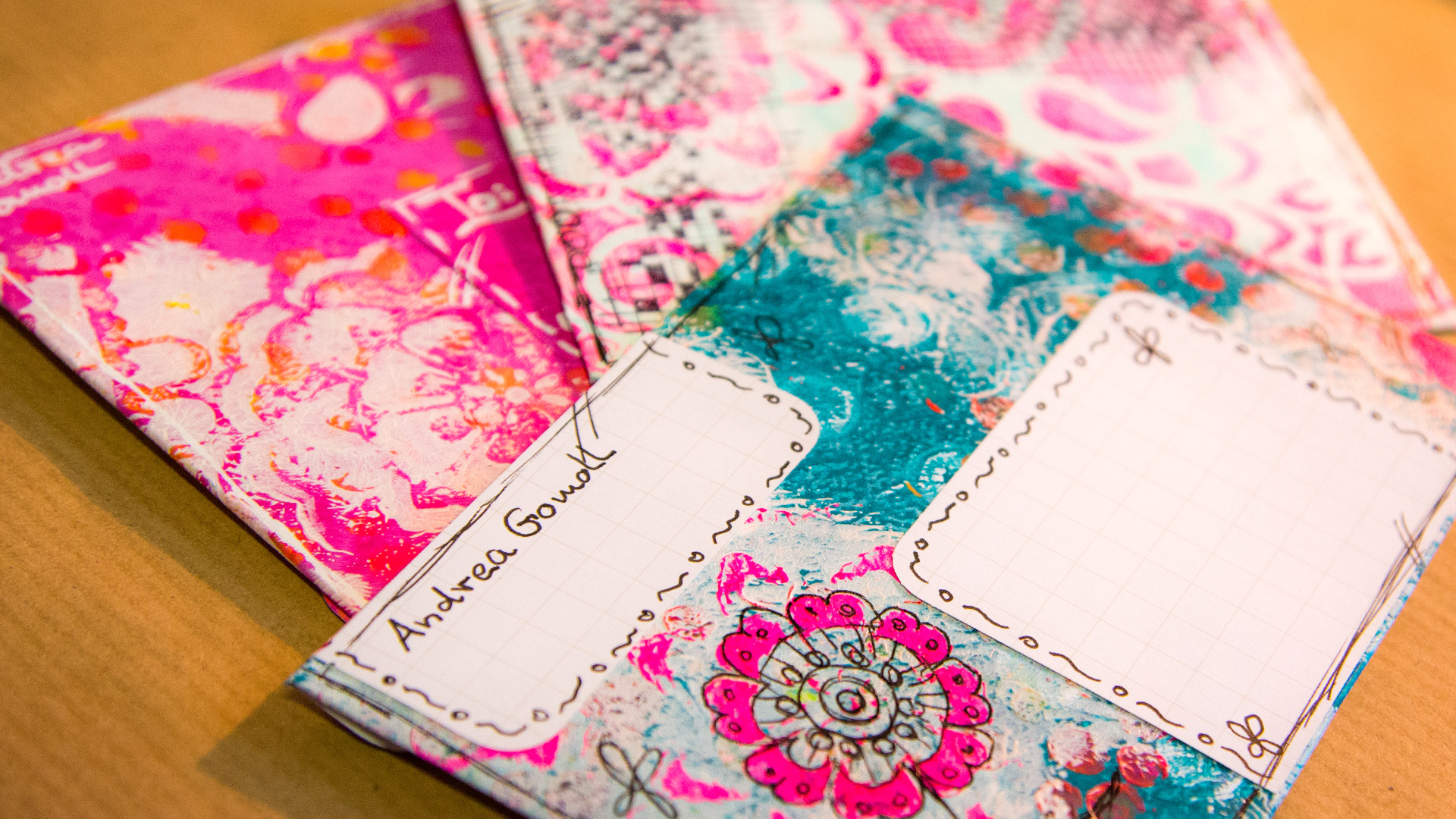 Video-Tutorial: Gelliplate Printed Mail-Art Envelopes » Cre8tive ...