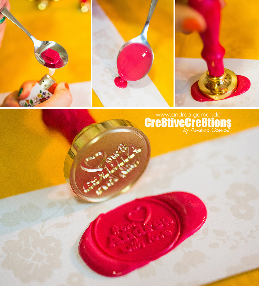Wax Letter Seal Love » Cre8tive Cre8tions by Andrea Gomoll