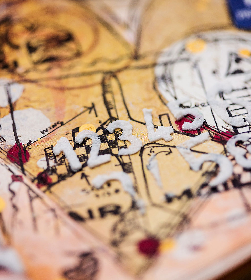 The Documented Life Project 2015 – Artjournal Page-Words with Friends ...