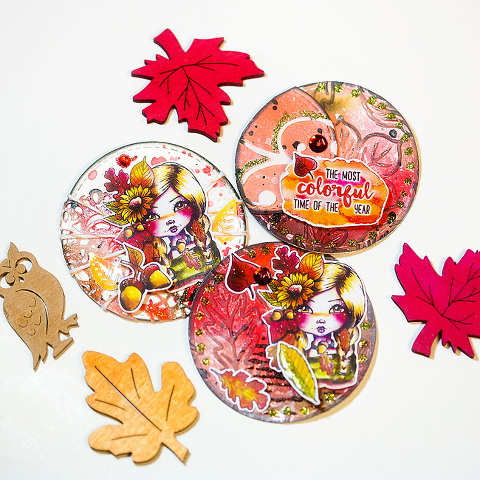 Autumn & Halloween Artist Trading Coins » Cre8tive Cre8tions by Andrea ...