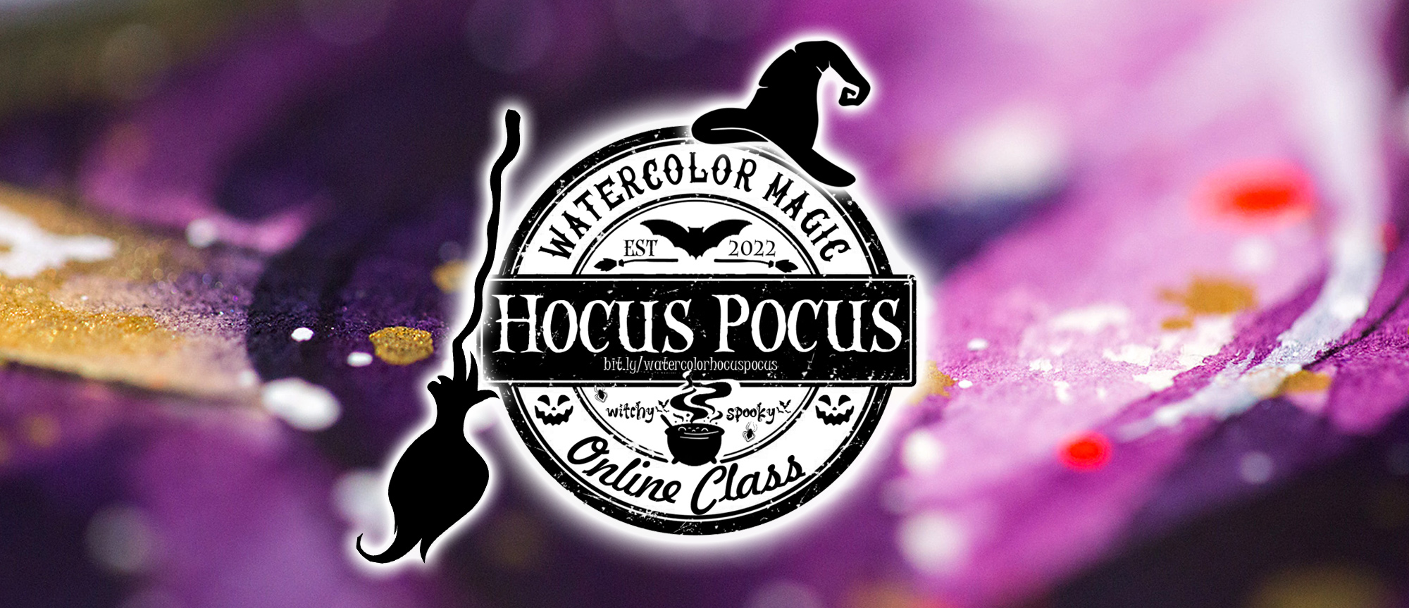 Watercolor Magic: Hocus Pocus – a magical Online Class » Cre8tive ...